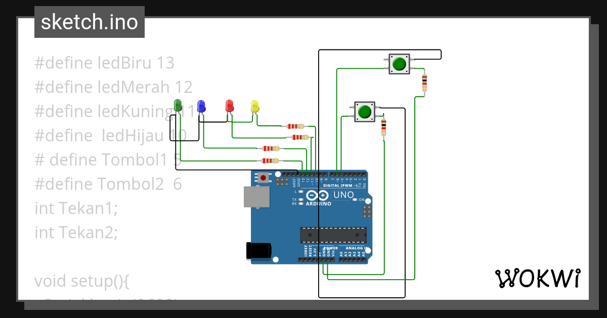 Tugas 1 Iotino Wokwi Esp32 Stm32 Arduino Simulator 3412