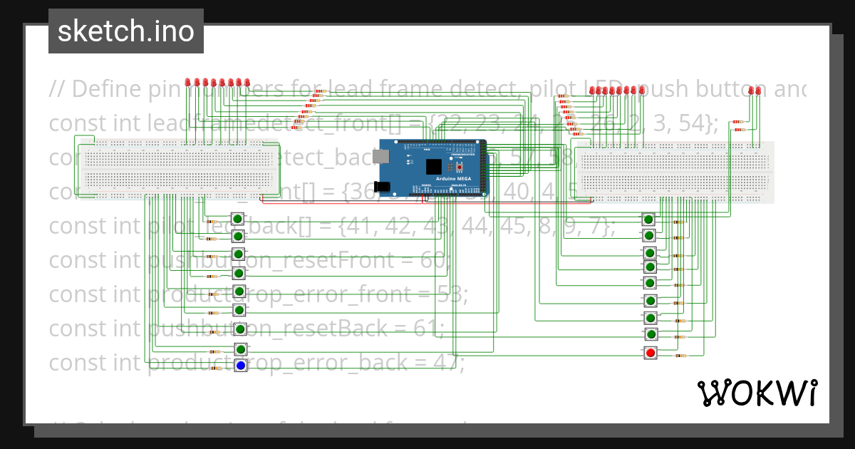 LED ON/OFF modular - Wokwi ESP32, STM32, Arduino Simulator