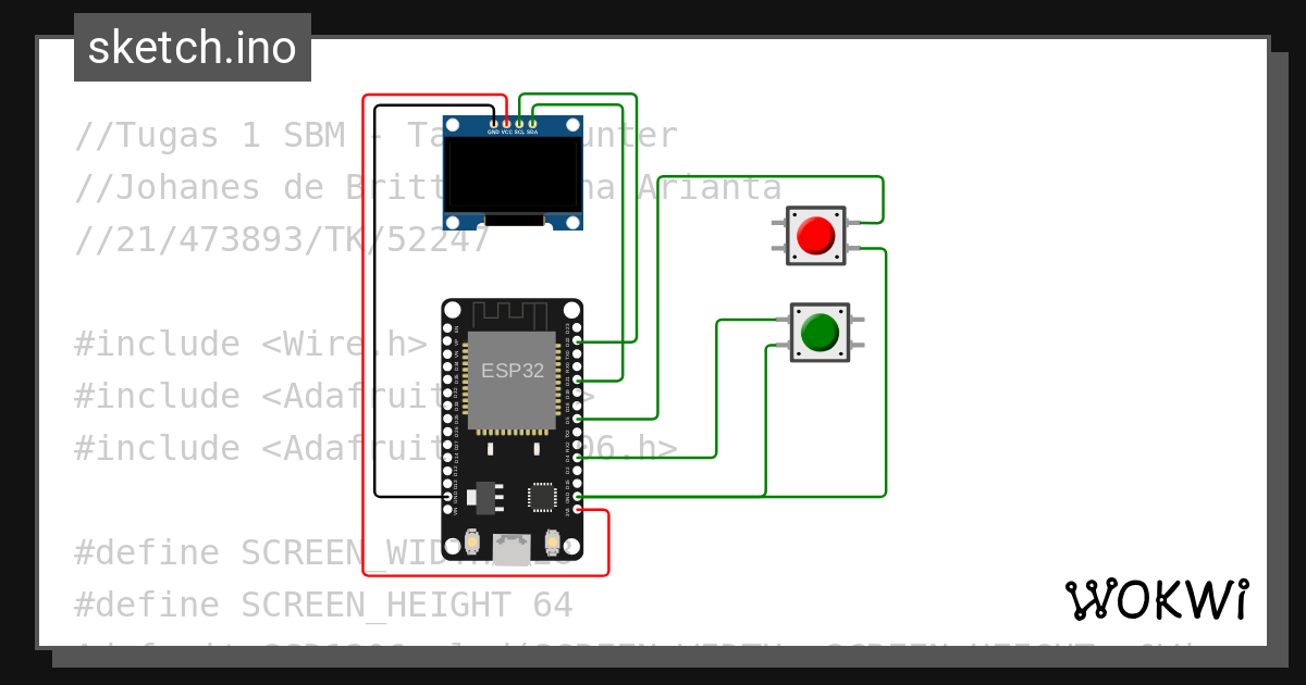 Sbm 1 Krisna Wokwi Esp32 Stm32 Arduino Simulator