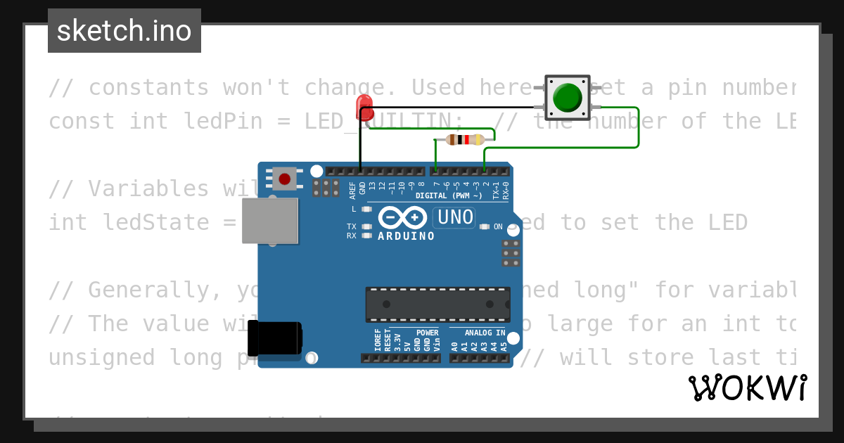 Led Milis Wokwi Esp32 Stm32 Arduino Simulator