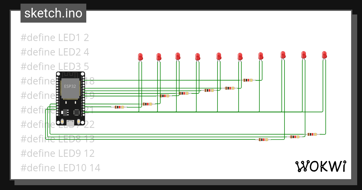 Tugas 4 - Wokwi ESP32, STM32, Arduino Simulator