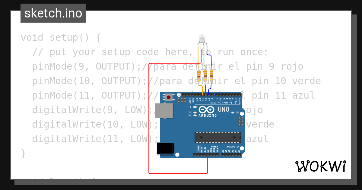 Rgbled 3 Wokwi Esp32 Stm32 Arduino Simulator 
