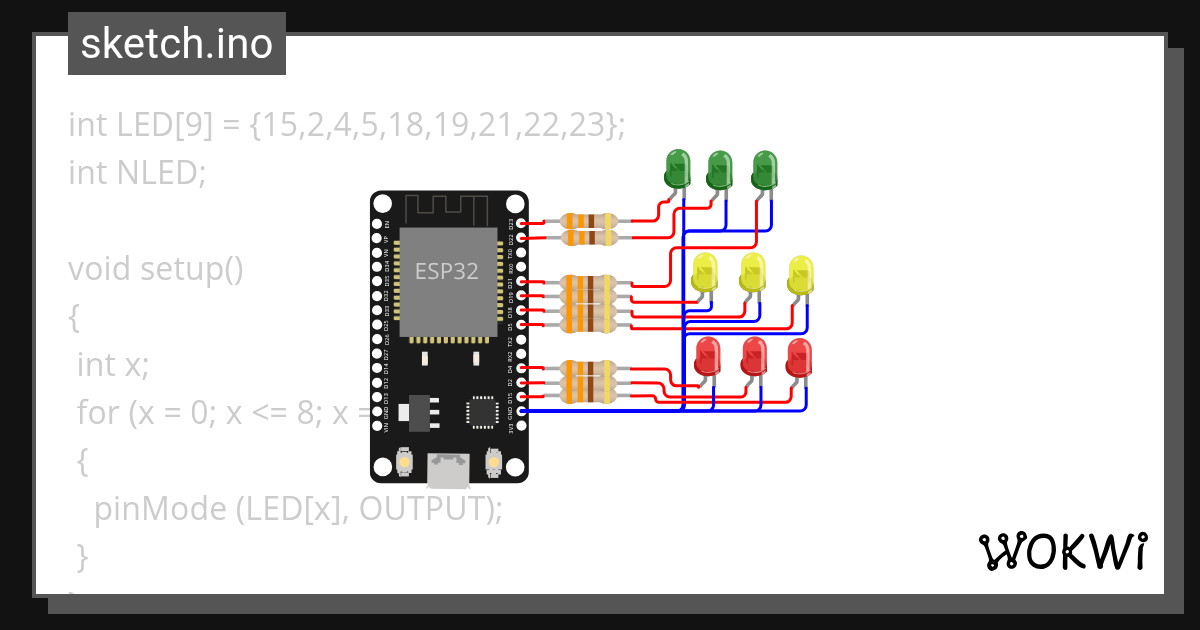 Pisca 1 P 1 Wokwi Esp32 Stm32 Arduino Simulator 0212
