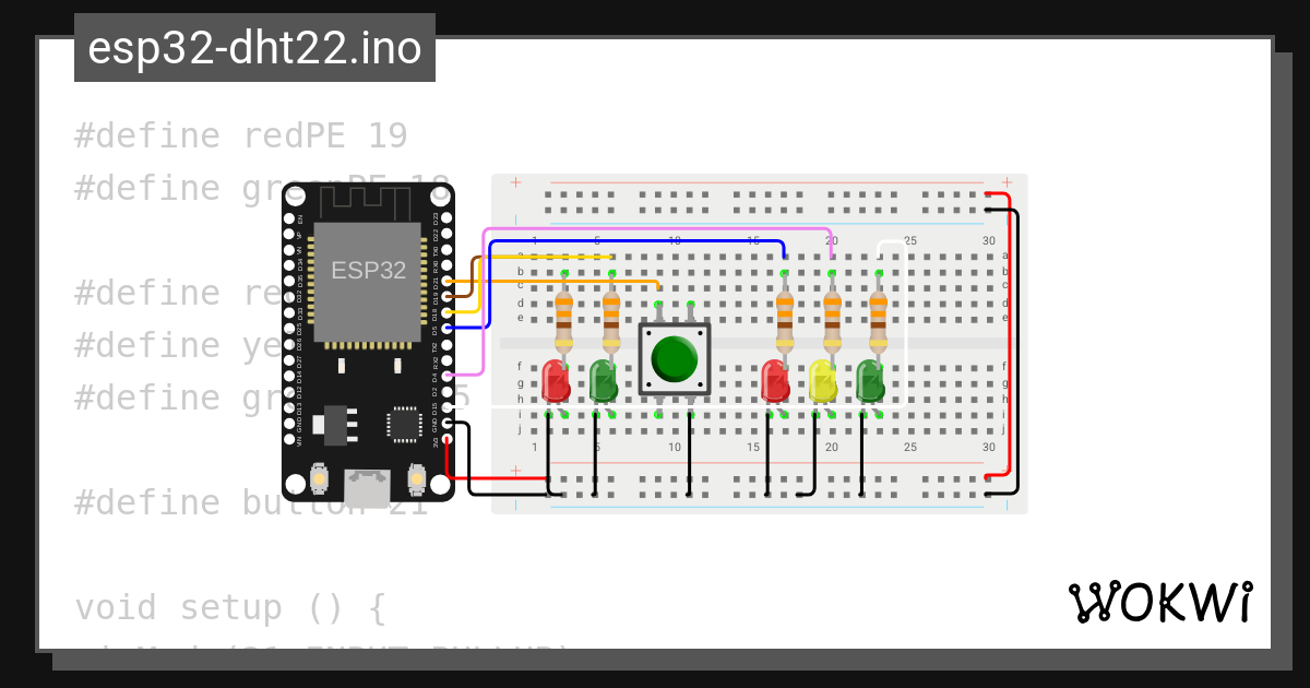 Esp Farol Wokwi Esp32 Stm32 Arduino Simulator