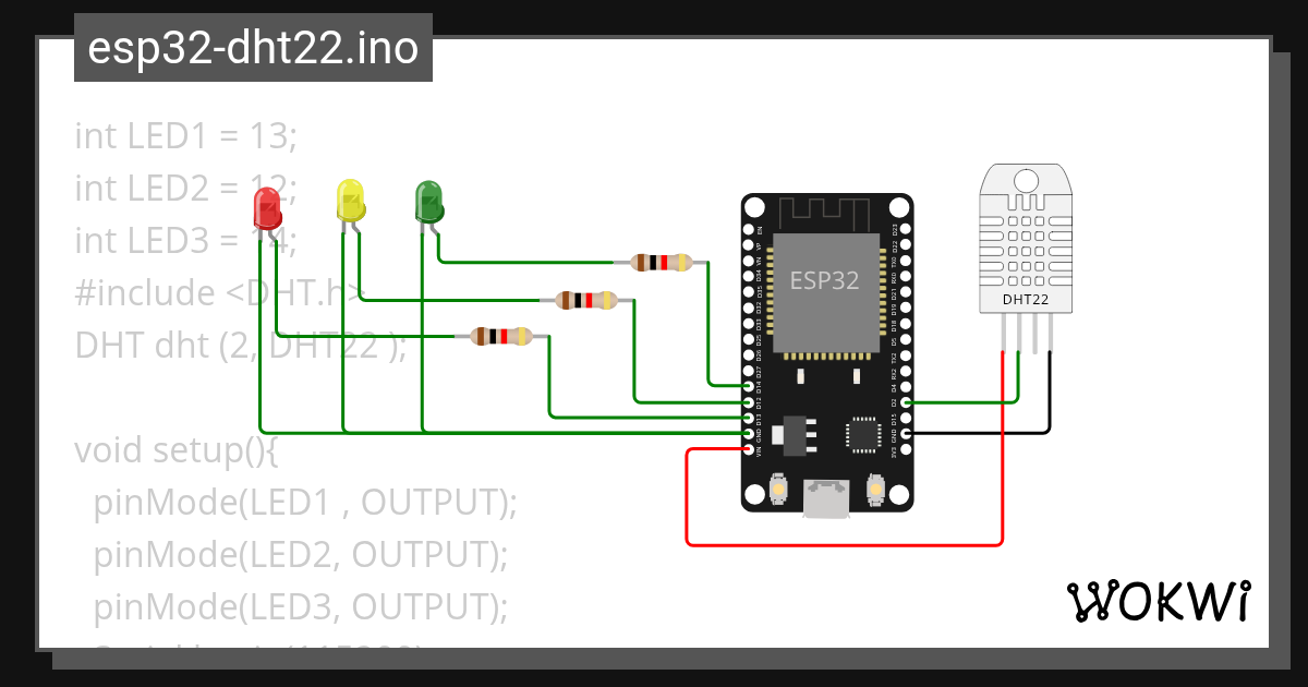 Latihan 3 Wokwi Esp32 Stm32 Arduino Simulator 2125
