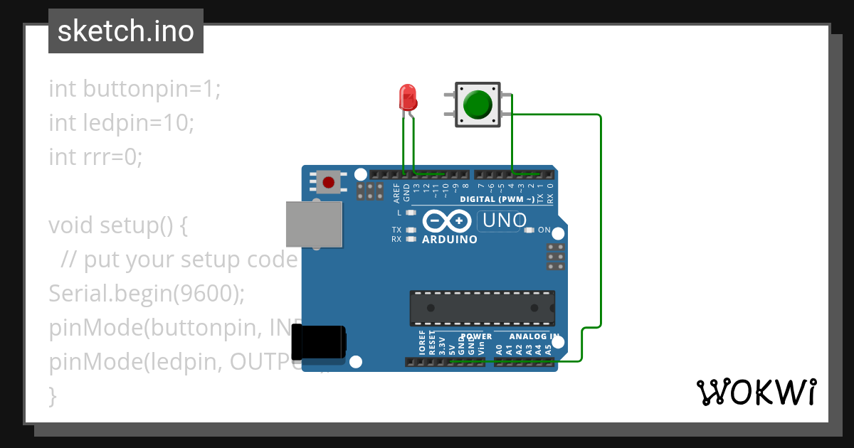 Buttons.ino - Wokwi ESP32, STM32, Arduino Simulator Buttons.ino - Wokwi ESP32, STM32, Arduino Simulator