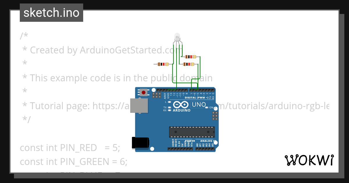 Rgb - Wokwi ESP32, STM32, Arduino Simulator
