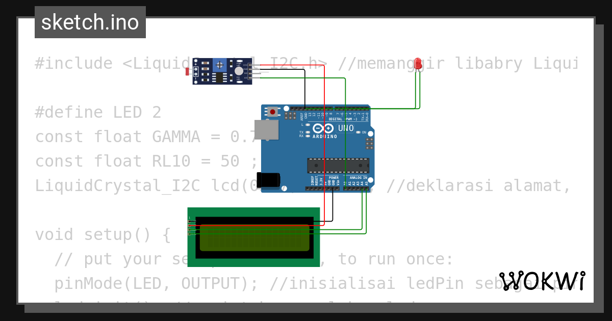 Sensor Ldr Wokwi Esp32 Stm32 Arduino Simulator 3313