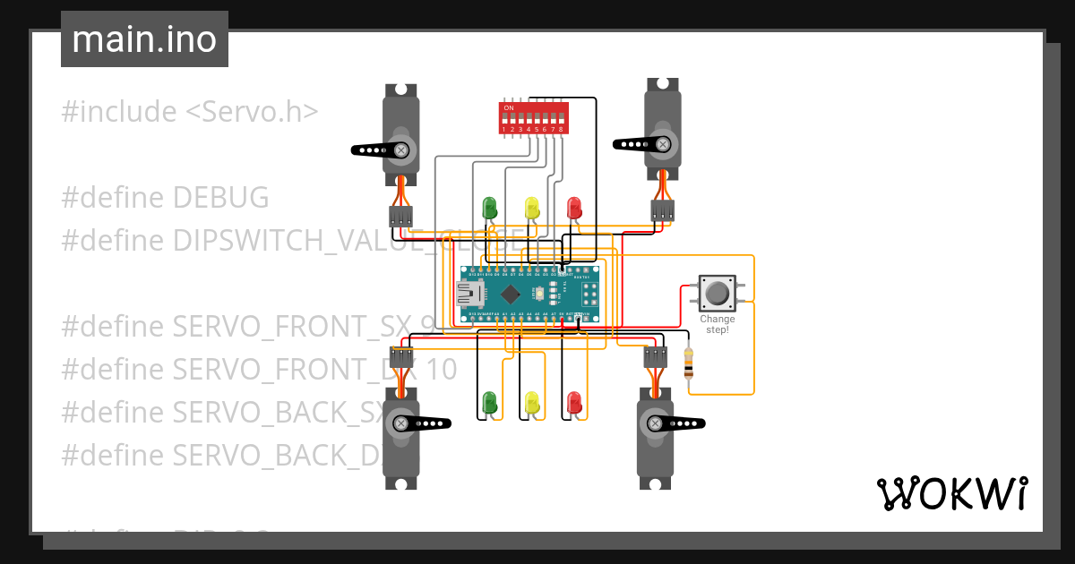 Servo - Wokwi ESP32, STM32, Arduino Simulator