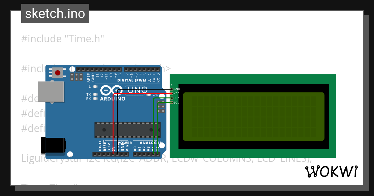 Time Wokwi Esp32 Stm32 Arduino Simulator 