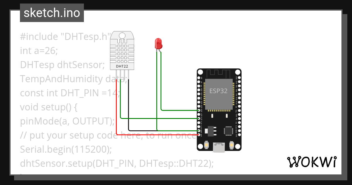 dht - Wokwi ESP32, STM32, Arduino Simulator