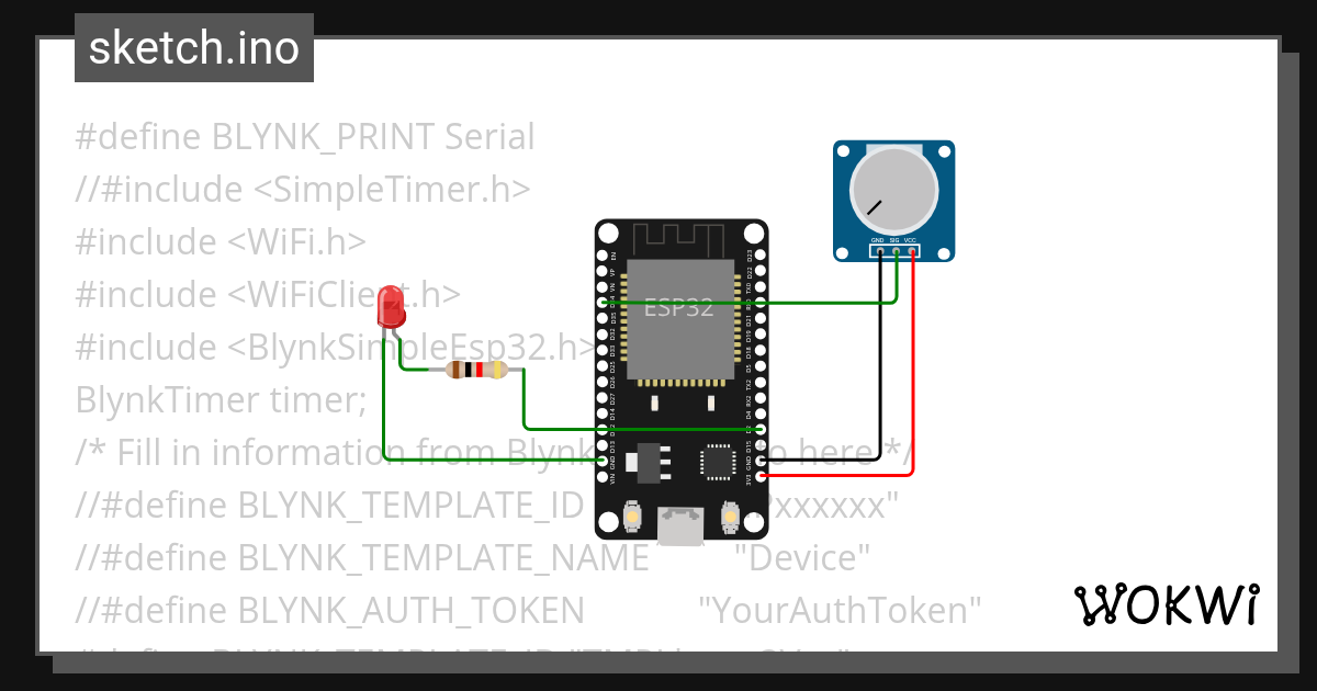 Esp32blynktestledvr Copy Wokwi Esp32 Stm32 Arduino Simulator 