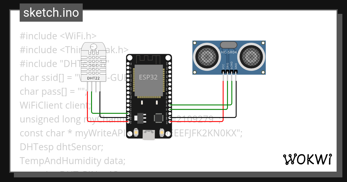 things ex - Wokwi ESP32, STM32, Arduino Simulator