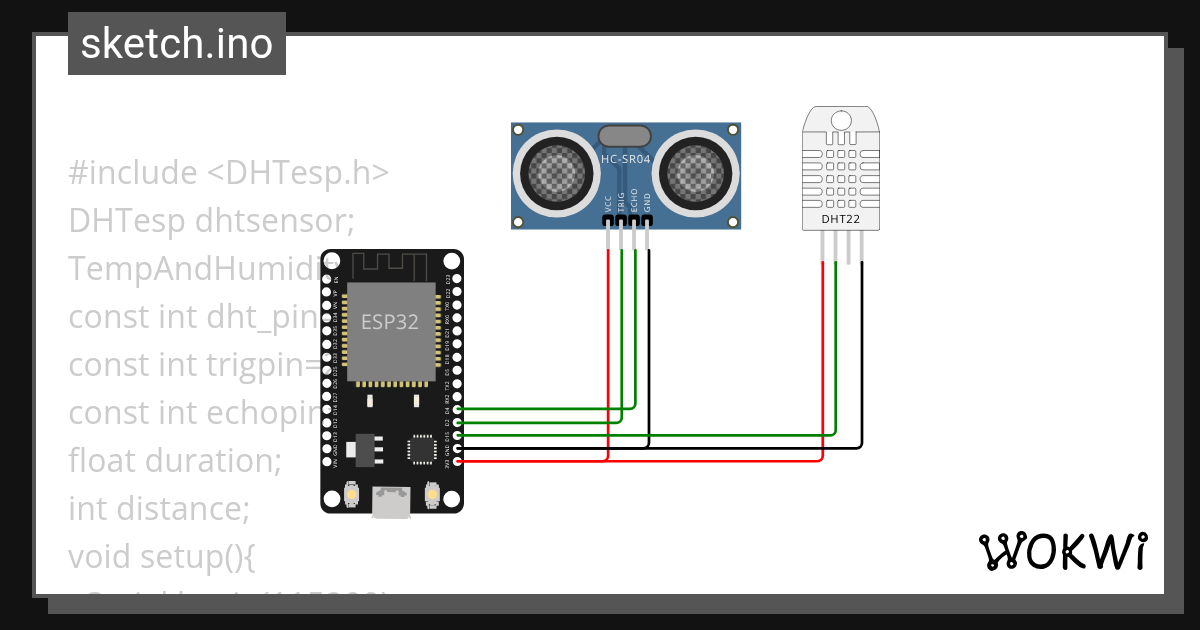 DHT - Wokwi ESP32, STM32, Arduino Simulator