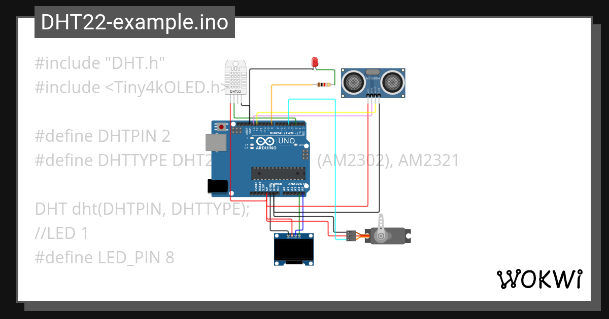 Smart Room - Wokwi ESP32, STM32, Arduino Simulator