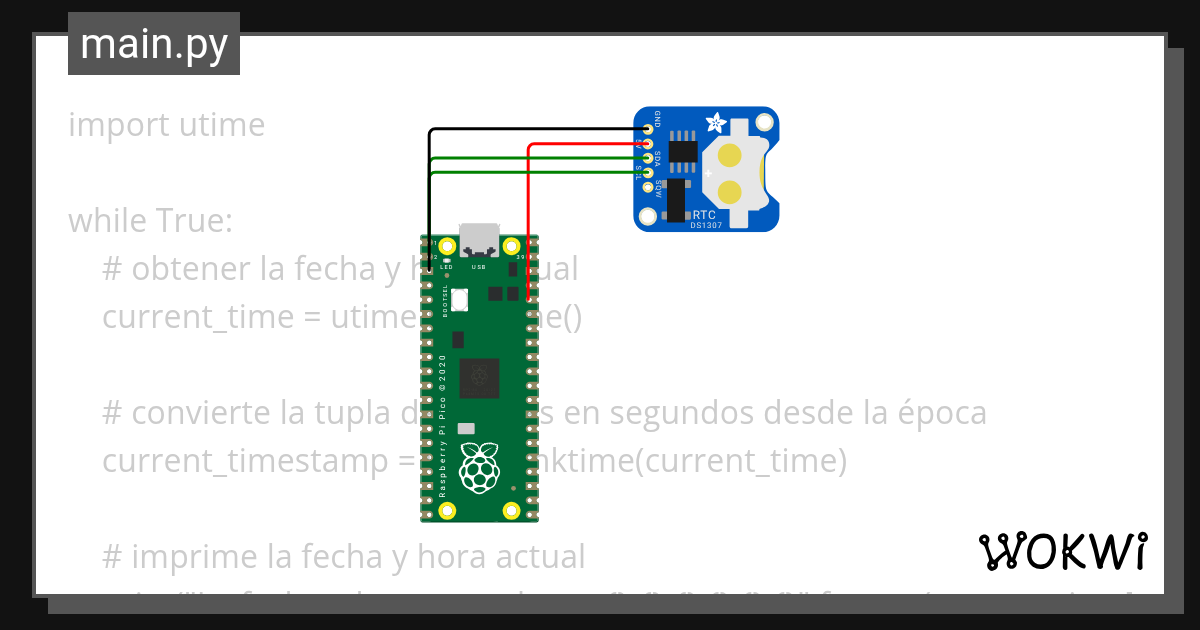 Ds1307 Rtc Wokwi Esp32 Stm32 Arduino Simulator 0079