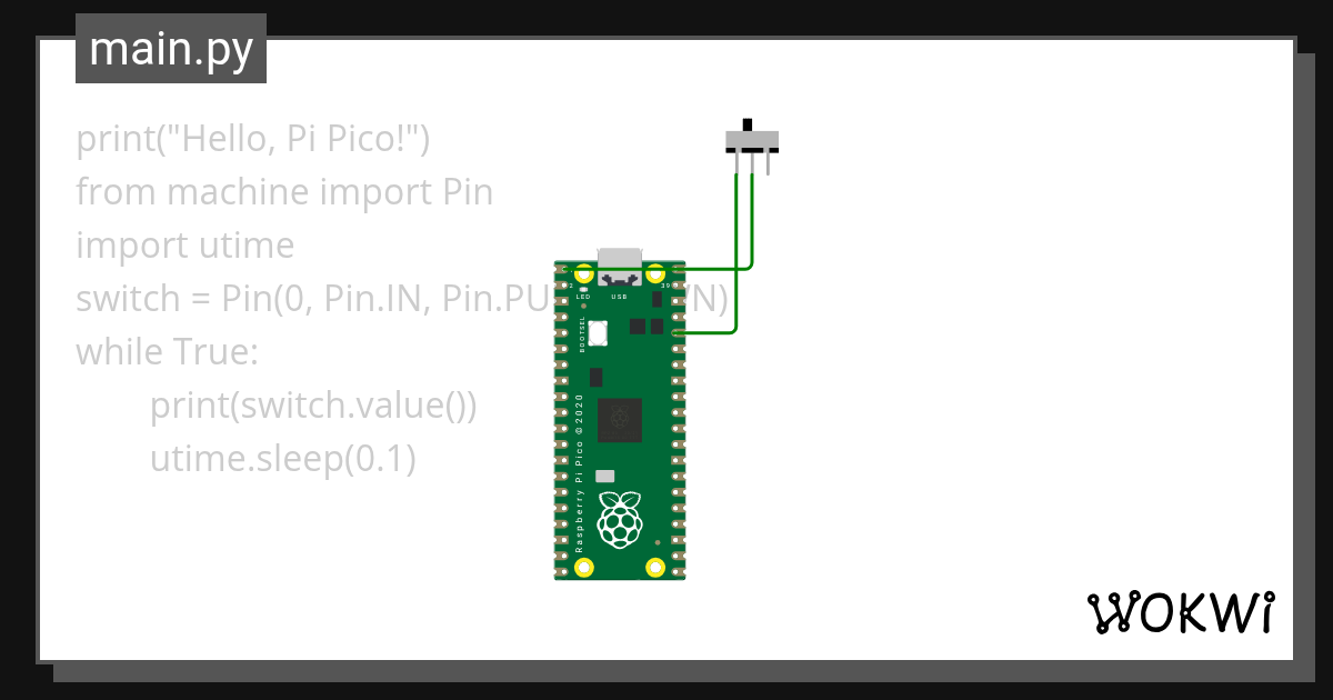SWITCH - Wokwi ESP32, STM32, Arduino Simulator SWITCH - Wokwi ESP32, STM32, Arduino Simulator