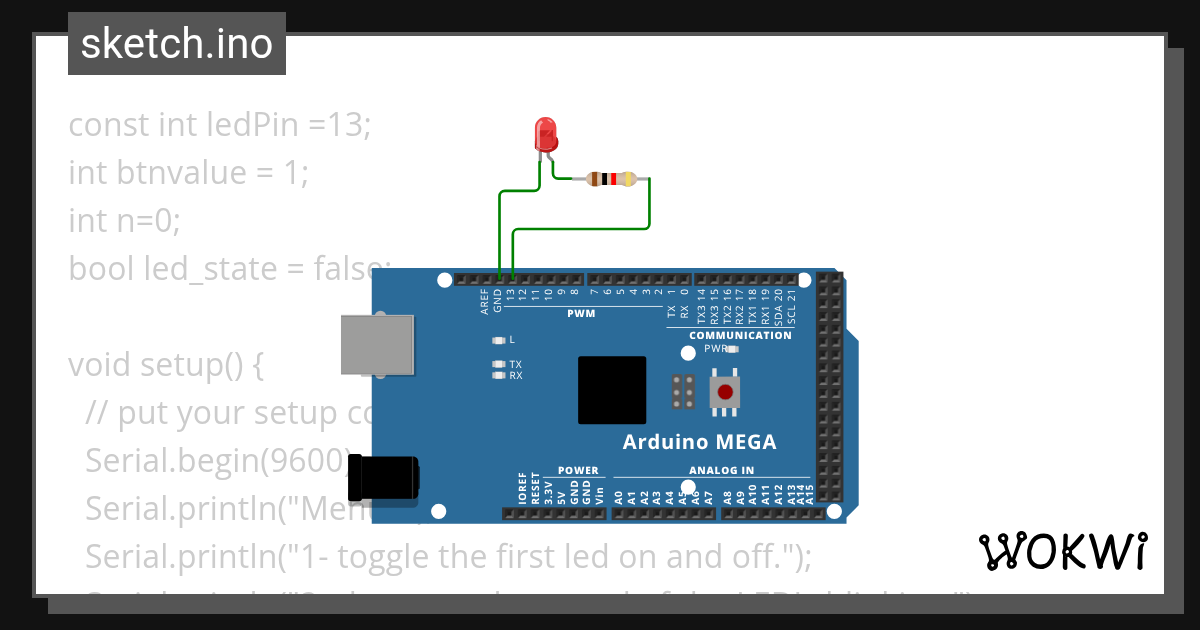 lab 3 - Wokwi ESP32, STM32, Arduino Simulator