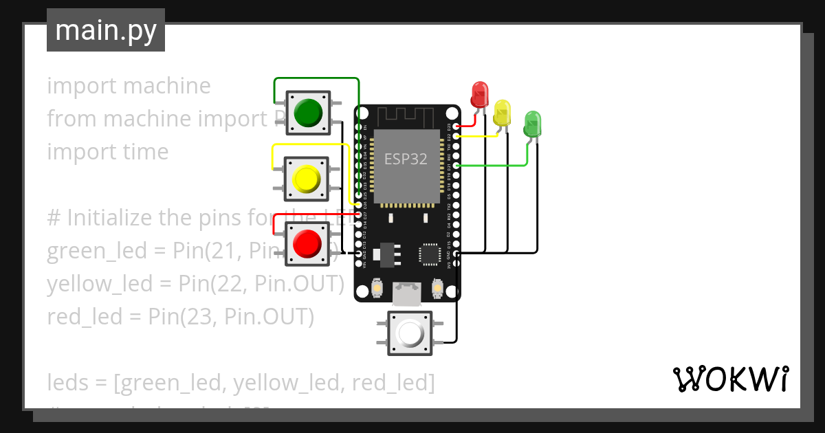 RGB signal - Wokwi ESP32, STM32, Arduino Simulator