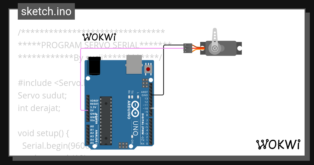 Servo - Wokwi ESP32, STM32, Arduino Simulator Servo - Wokwi ESP32, STM32, Arduino Simulator