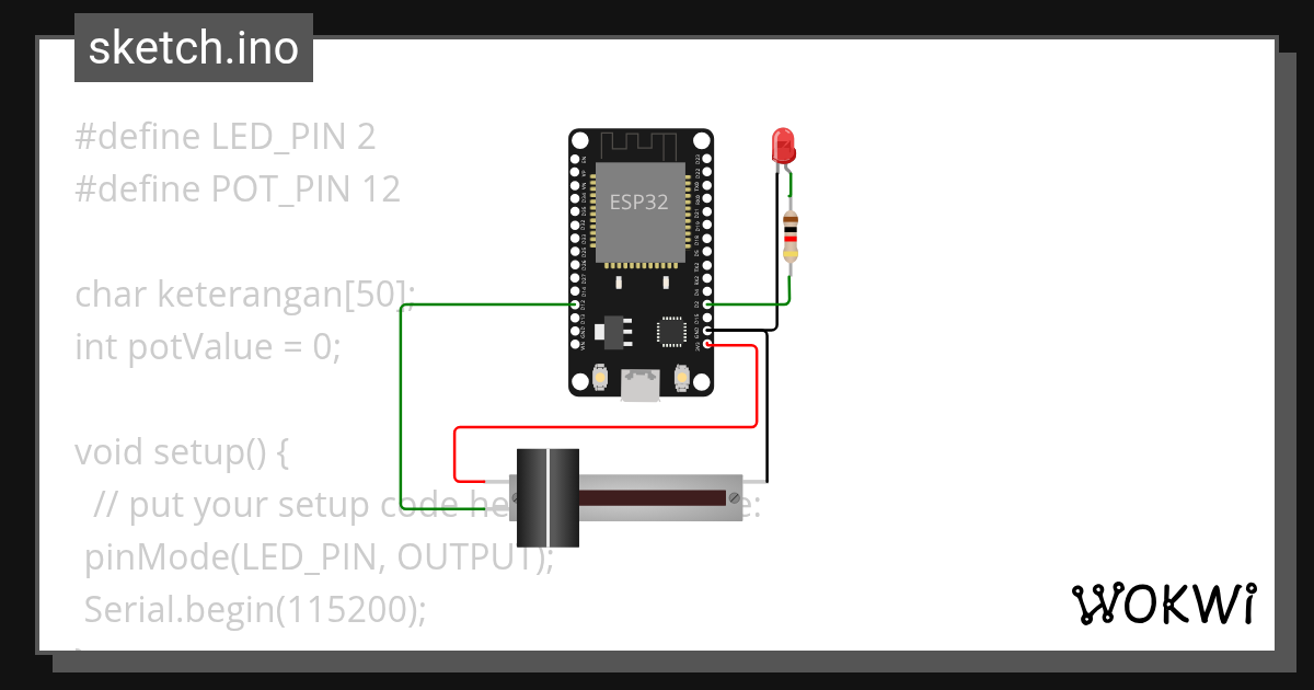 PROJEK_6 - Wokwi ESP32, STM32, Arduino Simulator PROJEK_6 - Wokwi ESP32, STM32, Arduino Simulator