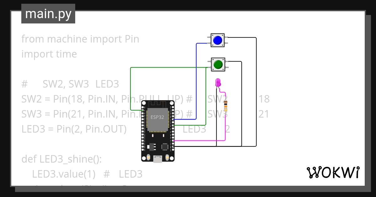 Lab1 - Wokwi ESP32, STM32, Arduino Simulator