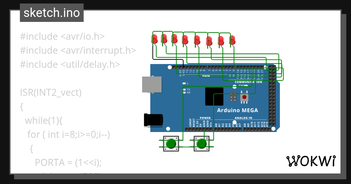 Wokwi - Online ESP32, STM32, Arduino Simulator