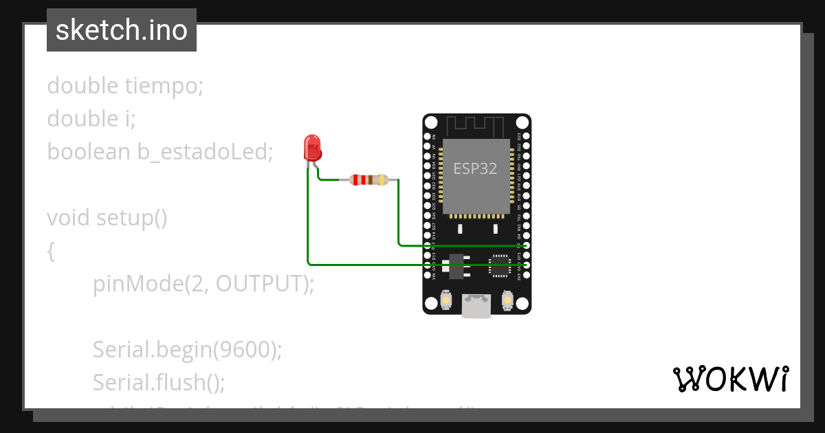 tarea 3 - Wokwi ESP32, STM32, Arduino Simulator