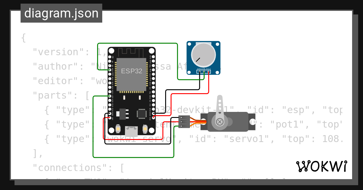 Ativ3 Controle De Servo Com Potenciômetro Wokwi Arduino And Esp32 Simulator 7245