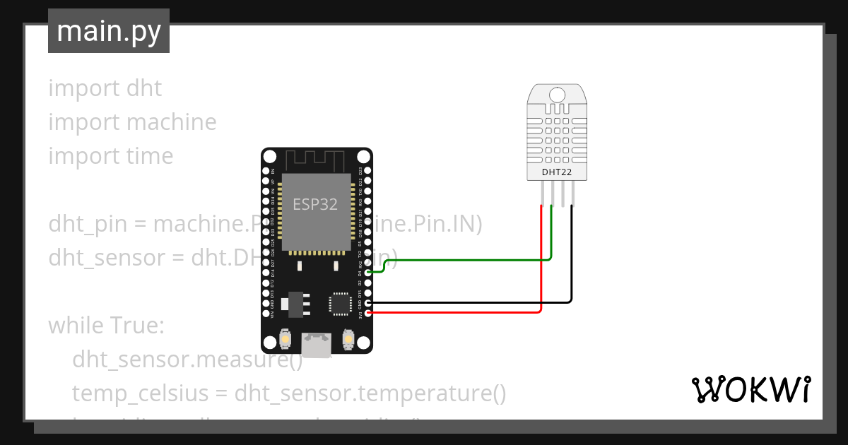 Temperatura Wokwi Esp32 Stm32 Arduino Simulator 2293