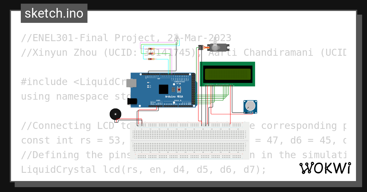 Enel301finalproject21mar2023 Wokwi Esp32 Stm32 Arduino Simulator