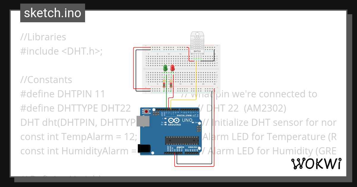 ExamTp - Arduino with Sensor DHT11 Temperature and Humidity / FAKHRE-EDDINE MOHAMED AMINE ...