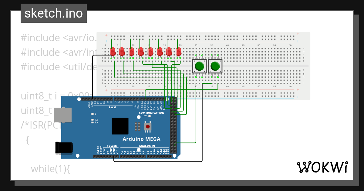 Counter Wokwi Esp32 Stm32 Arduino Simulator 3605
