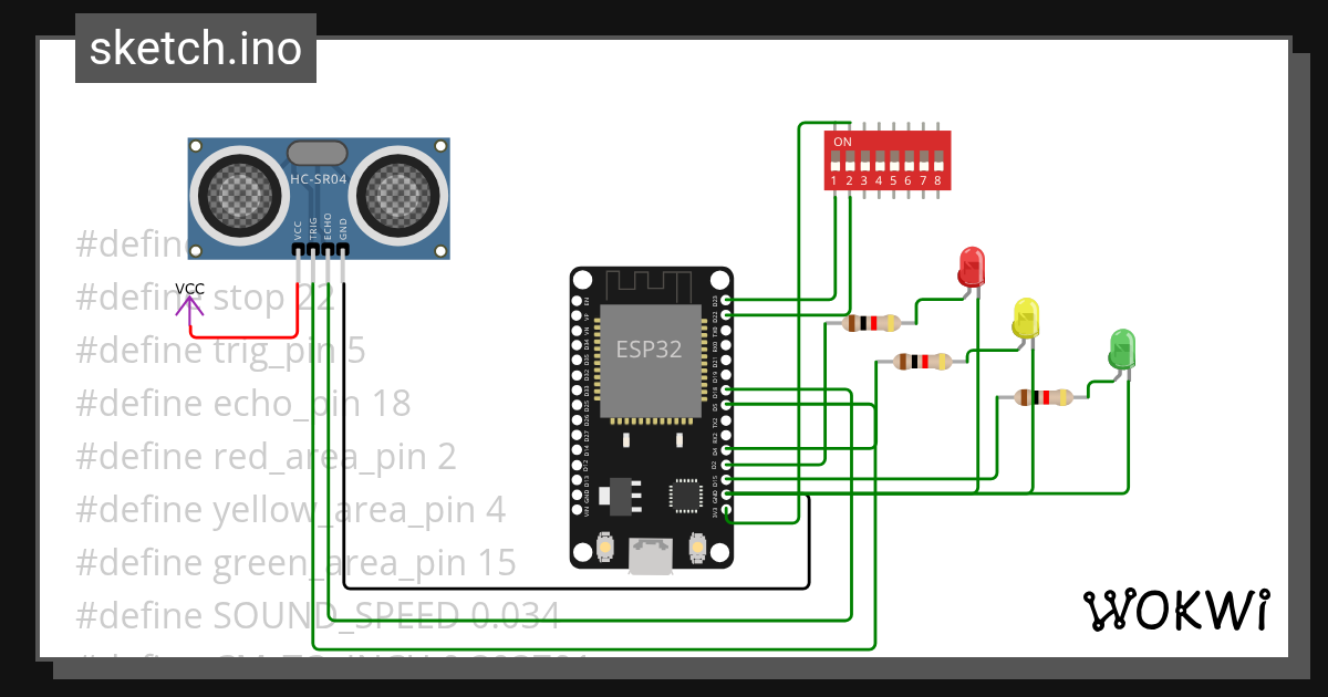 PRACTICA - S.DISTANCE Copy - Wokwi ESP32, STM32, Arduino Simulator