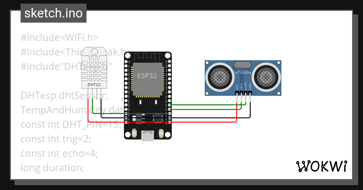 Esp32 Dht22 And Esp32 Hc Sr04 Wokwi Esp32 Stm32 Arduino Simulator 5400