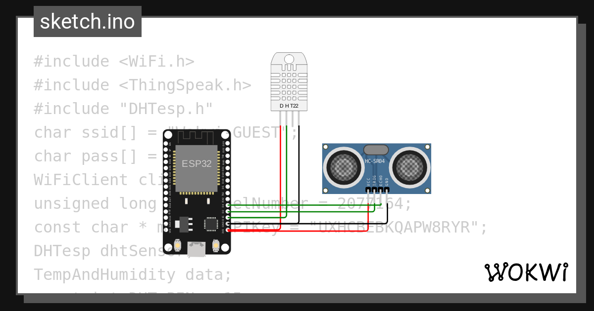 Thingspeak Wokwi Esp32 Stm32 Arduino Simulator 1317