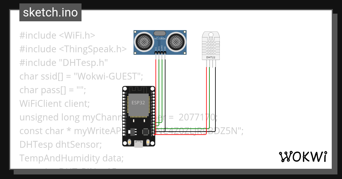 thinkspeak - Wokwi ESP32, STM32, Arduino Simulator thinkspeak - Wokwi ESP32, STM32, Arduino Simulator