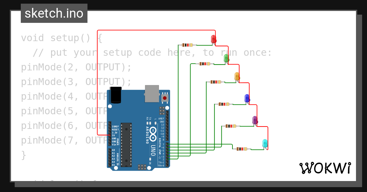 F1 Wokwi Esp32 Stm32 Arduino Simulator