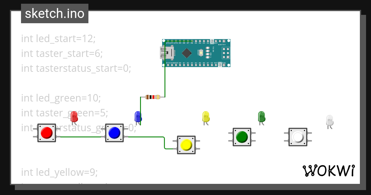 Simon Says - Wokwi Arduino and ESP32 Simulator