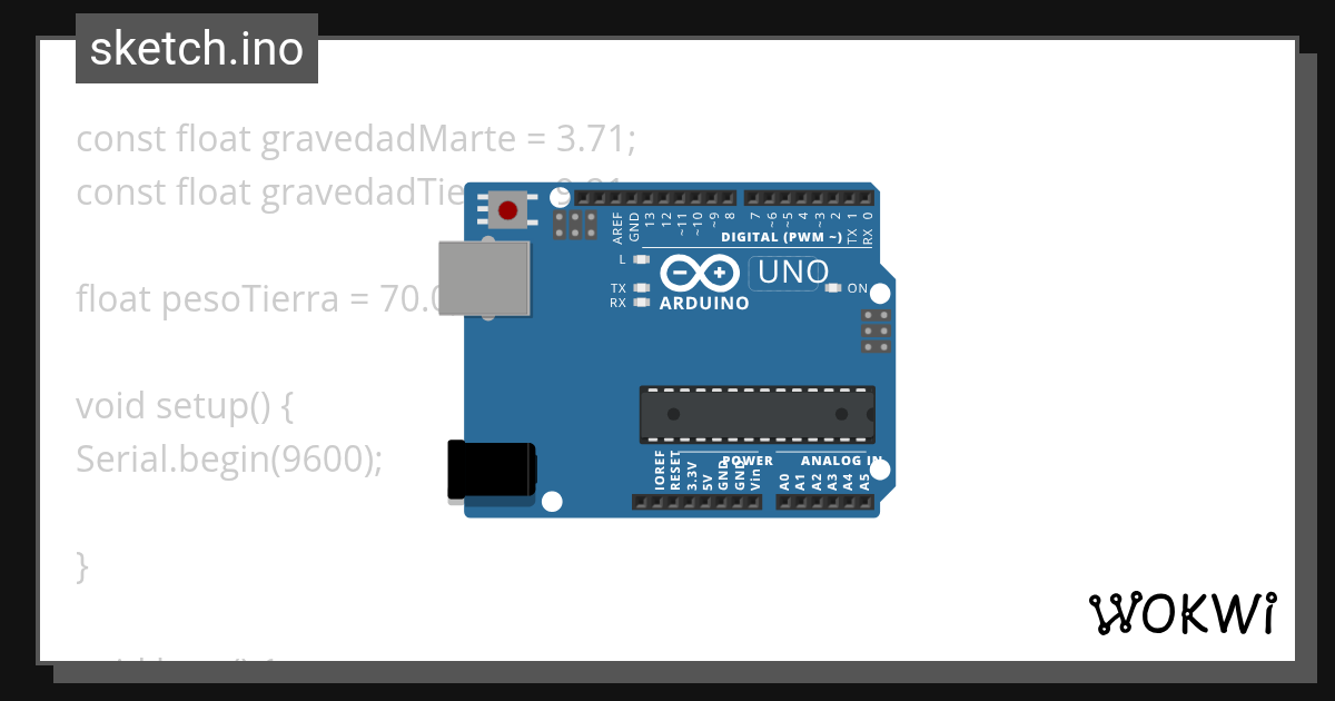 Ejercicio 2 - Wokwi ESP32, STM32, Arduino Simulator Ejercicio 2 - Wokwi ESP32, STM32, Arduino Simulator