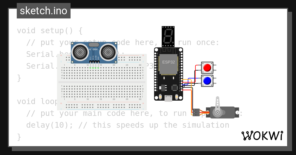 Estacionamento Shopping Wokwi Esp32 Stm32 Arduino Simulator 3957