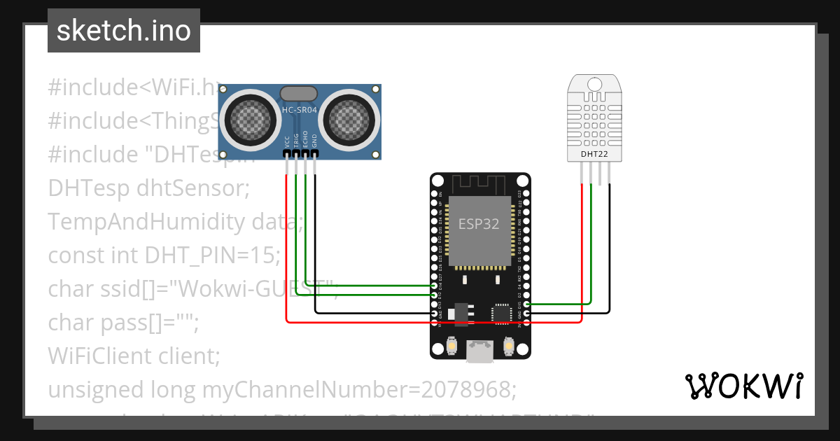 Ex 2.b - Wokwi ESP32, STM32, Arduino Simulator