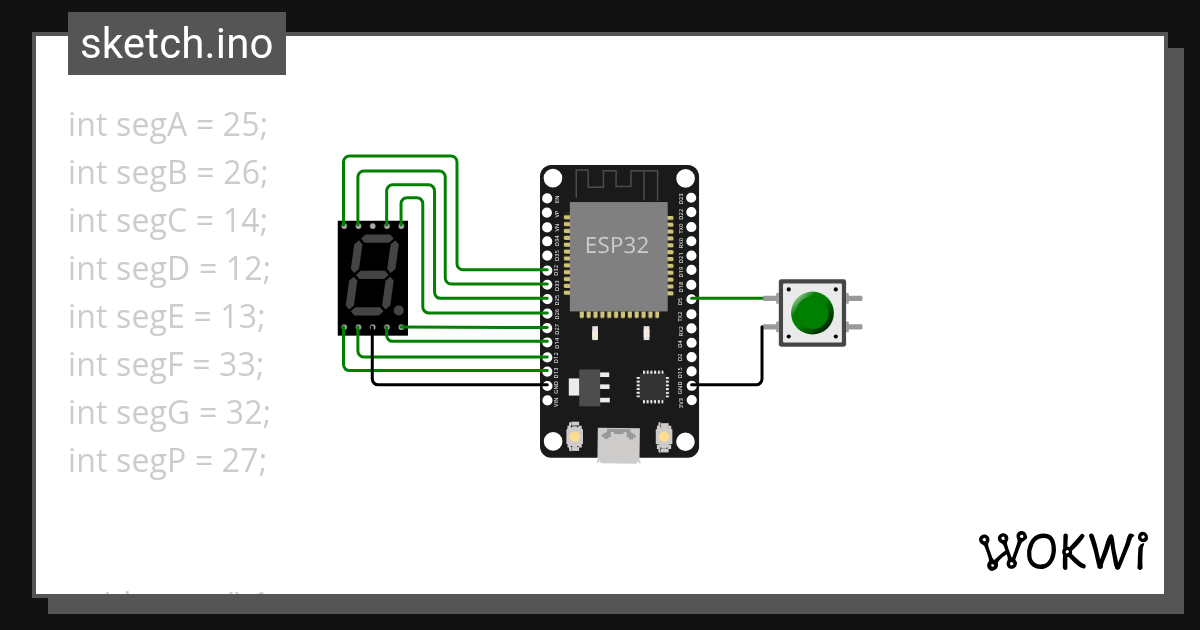 catodo - Wokwi ESP32, STM32, Arduino Simulator