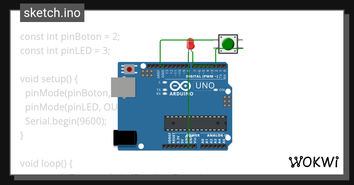ejercicio 4 - Wokwi ESP32, STM32, Arduino Simulator ejercicio 4 - Wokwi ESP32, STM32, Arduino Simulator