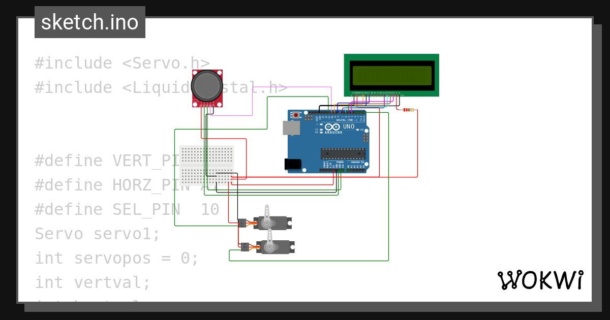 Probando Servo Wokwi Esp32 Stm32 Arduino Simulator 