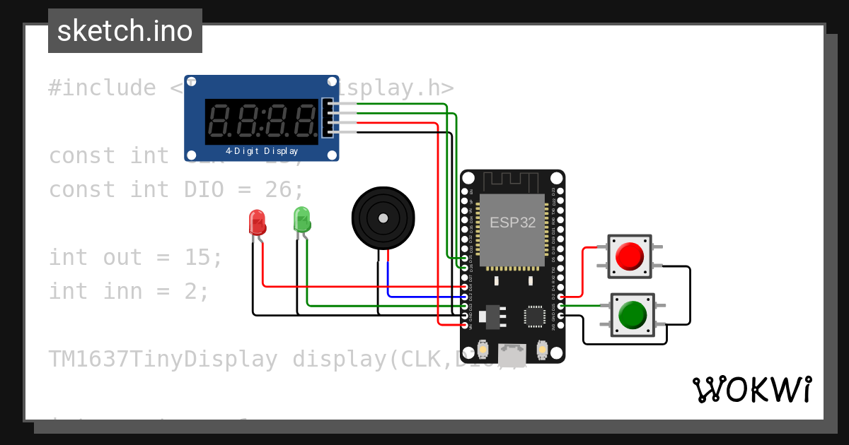 Latihan 5 Wokwi Esp32 Stm32 Arduino Simulator 4030
