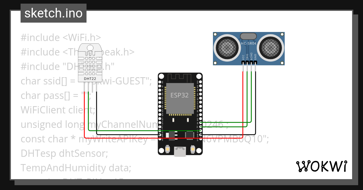 Project3 - Wokwi ESP32, STM32, Arduino Simulator