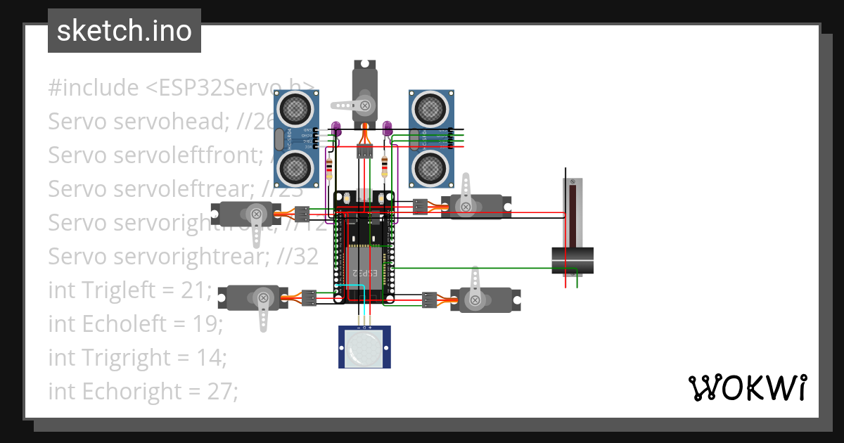 Oliver Guide Dog - Wokwi ESP32, STM32, Arduino Simulator