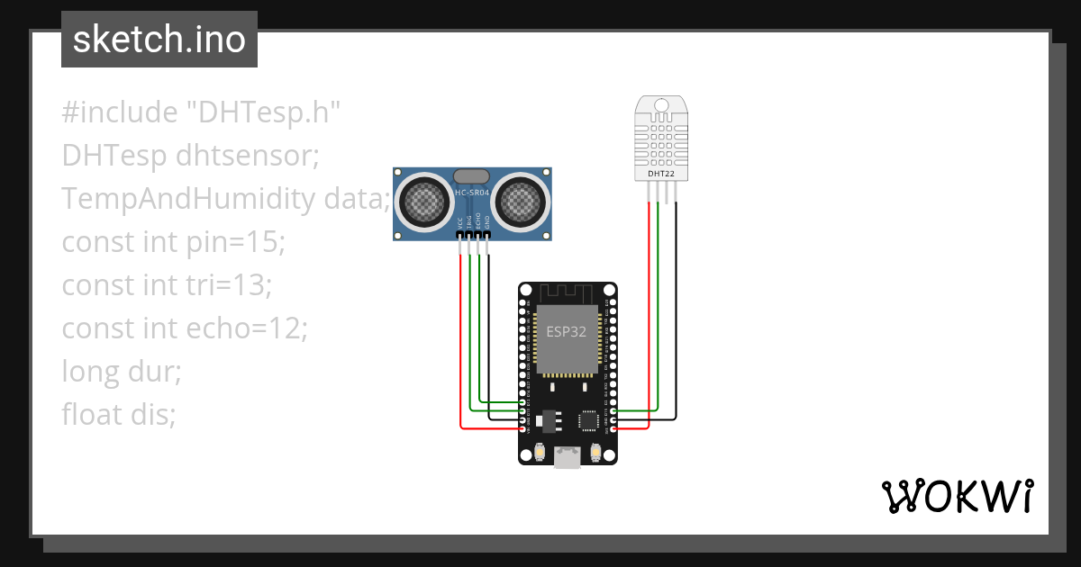 Berffia - esp& ultrasonic - Wokwi ESP32, STM32, Arduino Simulator