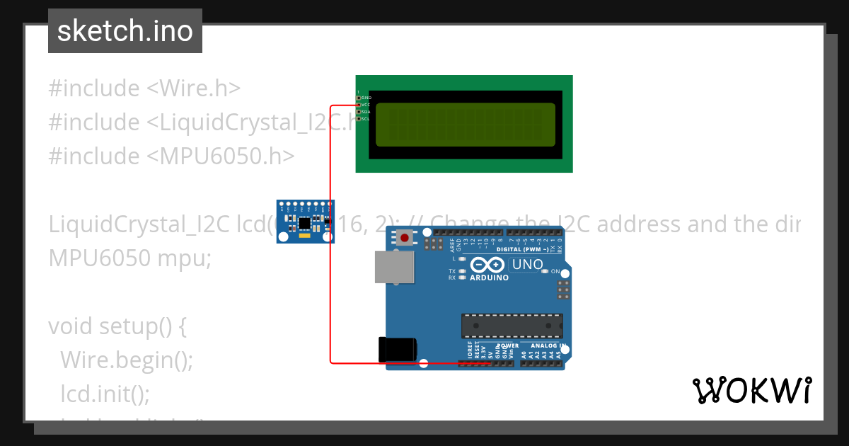 I2c - Wokwi ESP32, STM32, Arduino Simulator